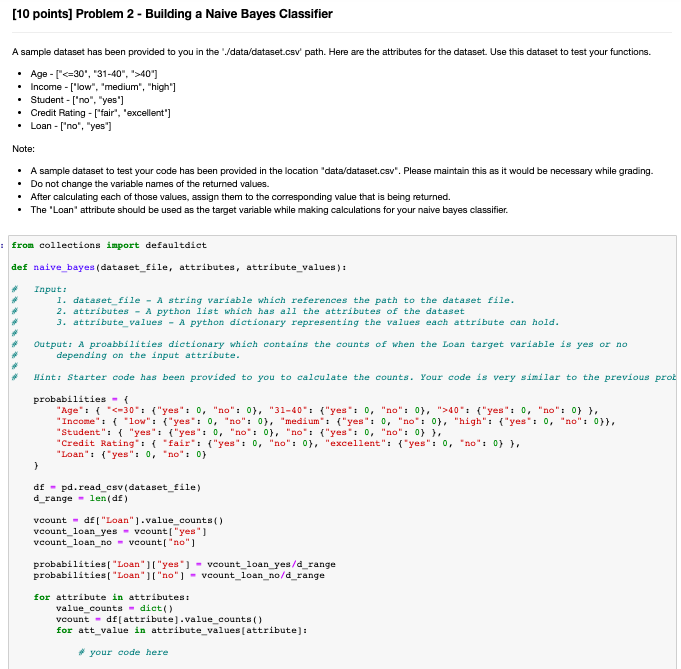 No dataset provided. Based on the question asked you | Chegg.com