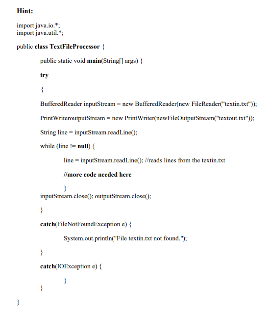 Solved Write A Program That Checks A Text For Several