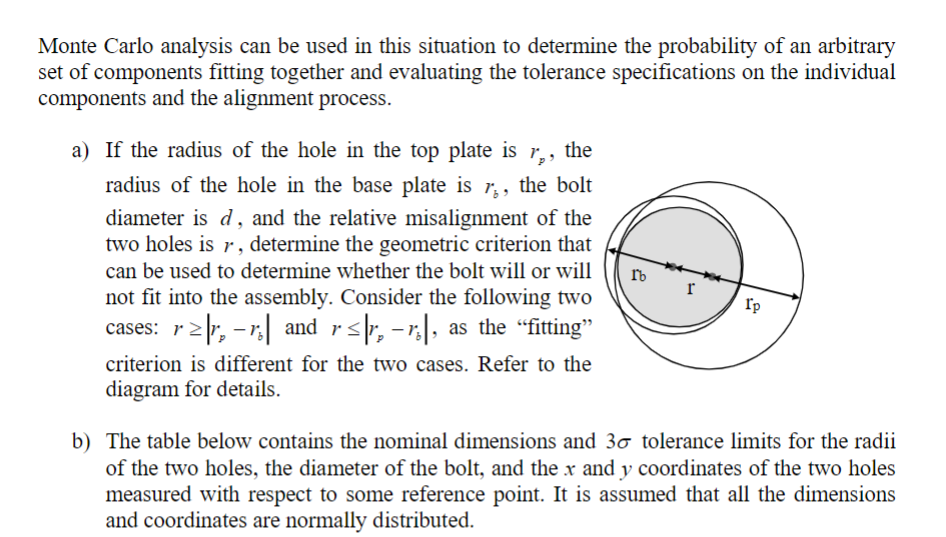 Solved Problem 10 Monte Carlo Analysis Is A Mathematical