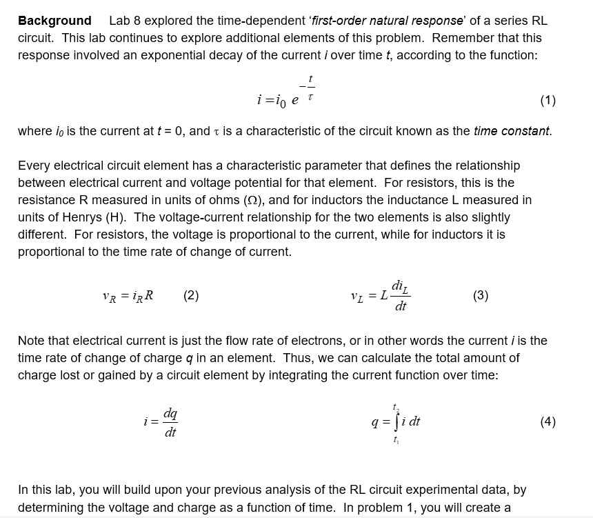 Solved MATLAB CODE:Handout L9. Further Analysis of Circuit | Chegg.com