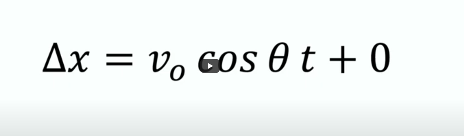Solved Projectile motion and range summary, step by step. | Chegg.com