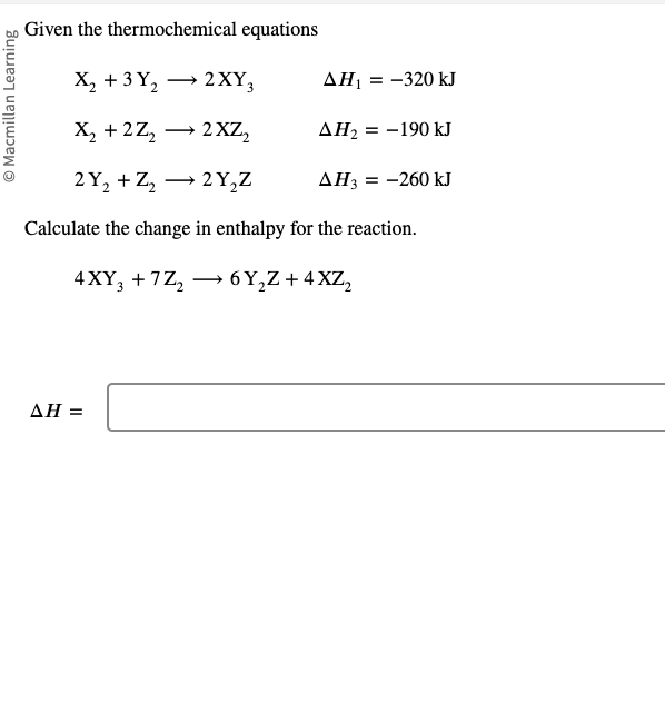 Solved Given the thermochemical equations | Chegg.com