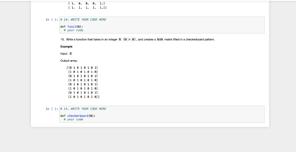 Solved 13. Write a function that computes the Frobenius norm | Chegg.com