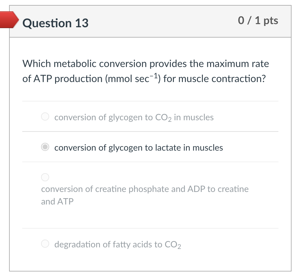 Which metabolic conversion provides the maximum rate | Chegg.com