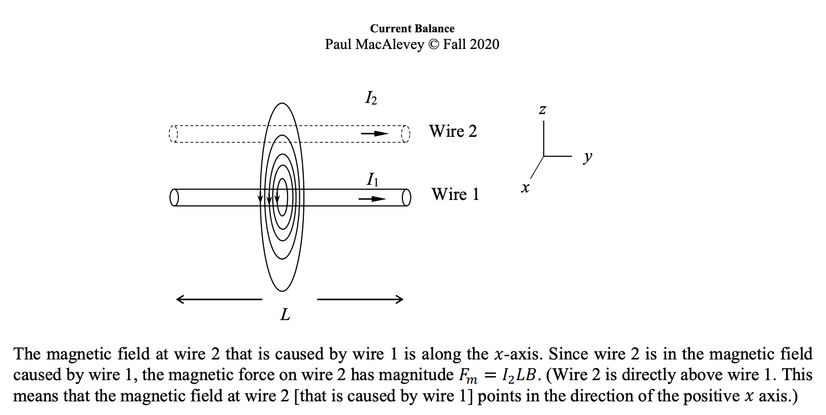 Current Balance Paul MacAlevey © Fall 2020 12 z Wire | Chegg.com