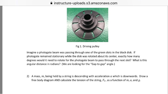 Solved instructure-uploads.s3.amazonaws.com Fig 1. Driving | Chegg.com