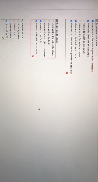 Solved One or more external forces are exerted on each | Chegg.com