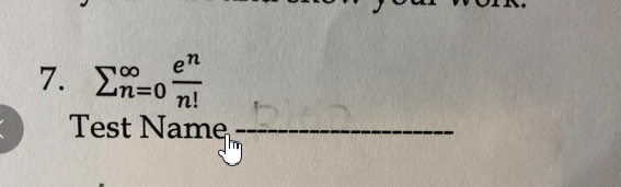 Solved n2 9. n-15n+n2 Test Name en 7. n-0 n! Test Name | Chegg.com