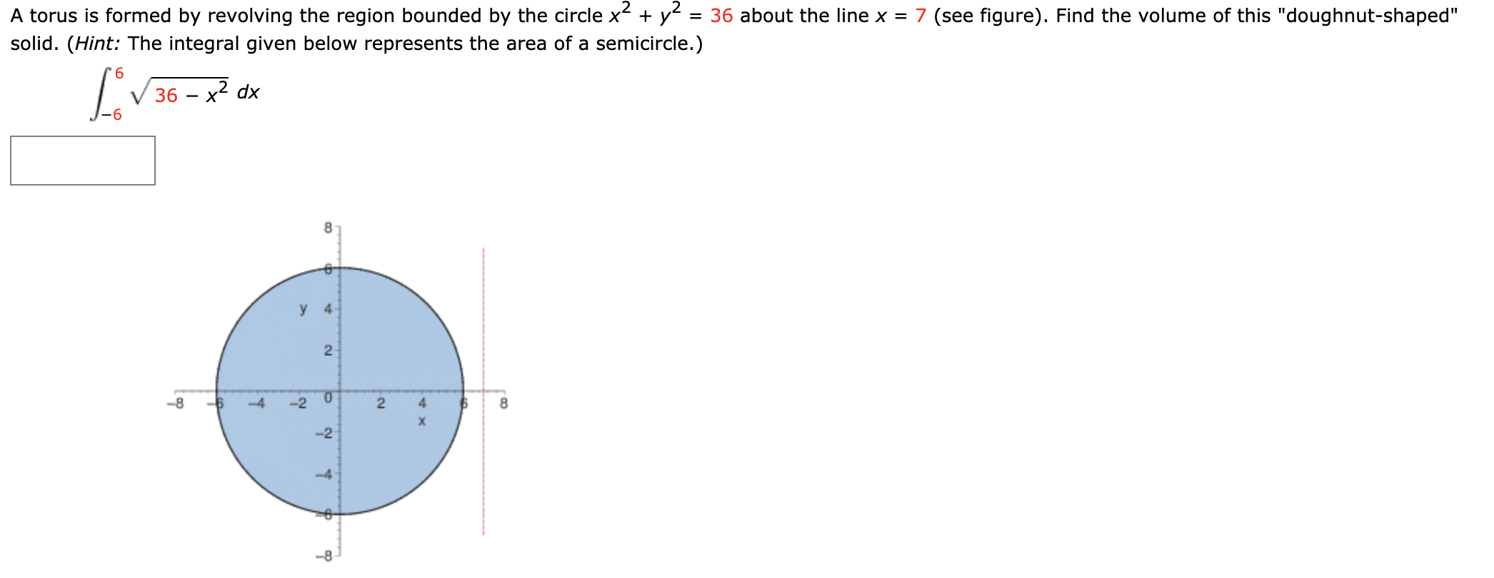 Solved Use the shell method to set up and evaluate the | Chegg.com