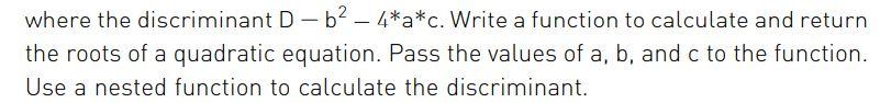 Solved 16. The two real roots of a quadratic equation ax? + | Chegg.com