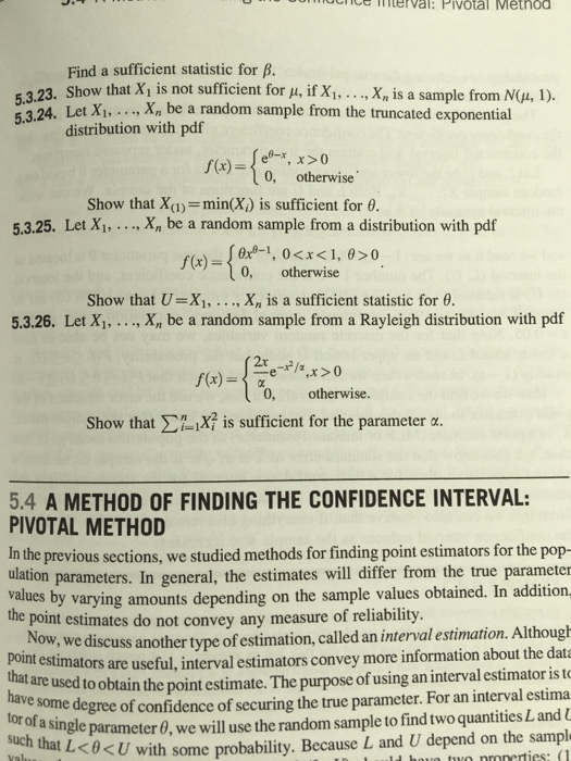 Solved Find a sufficient statistic for Beta. Show that X_1 | Chegg.com