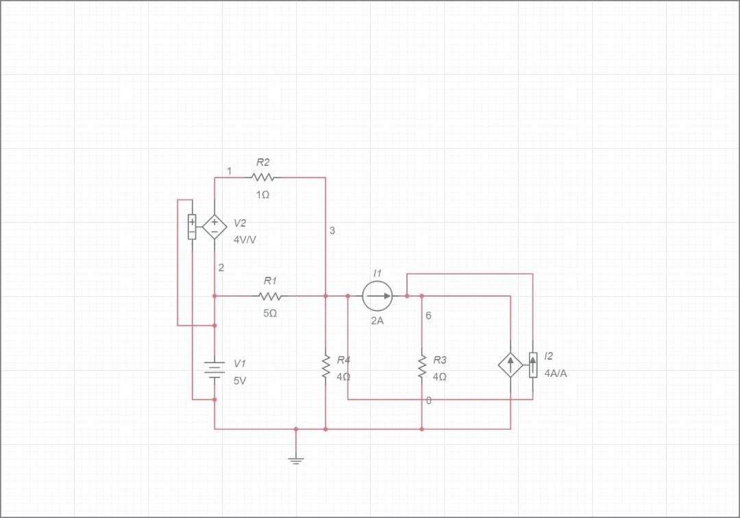 Solved R1=5 ohm R2=1 ohm R3=4 ohm R4=4 | Chegg.com
