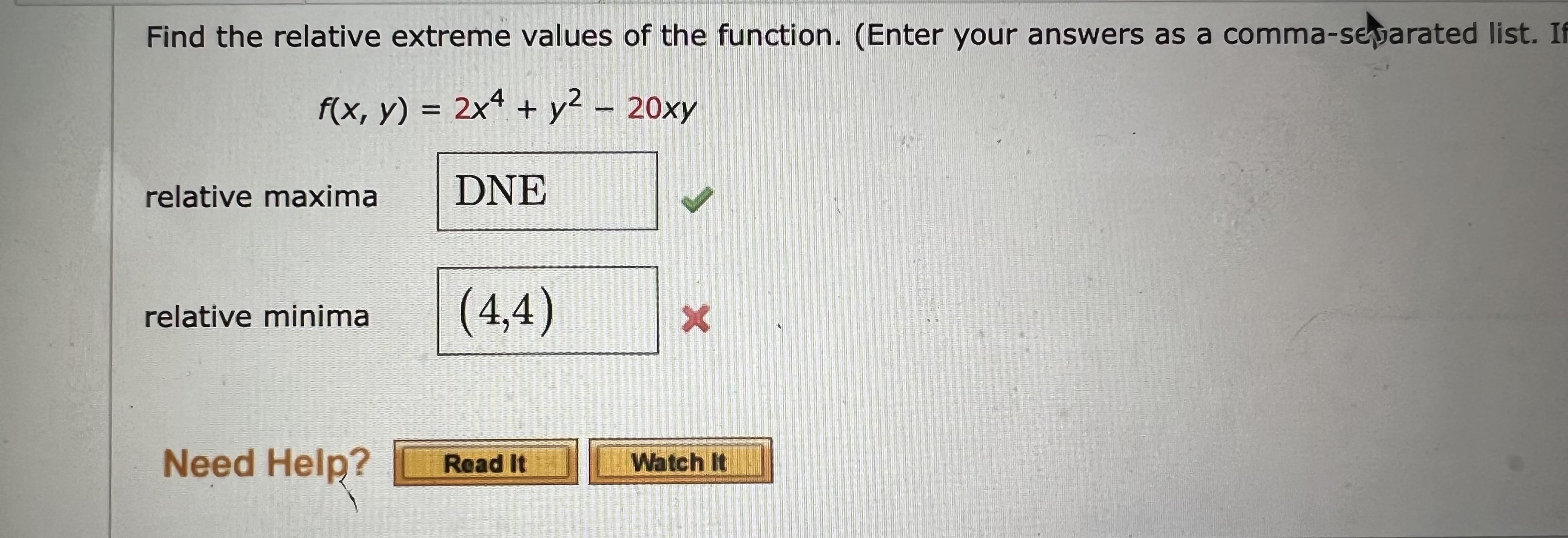 Solved Find the relative extreme values of the function. | Chegg.com