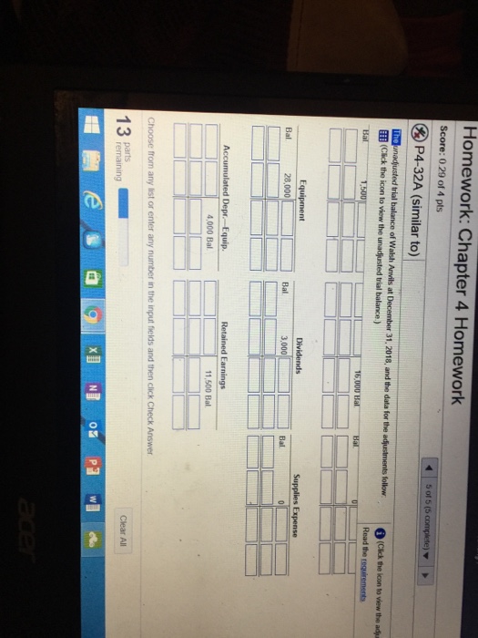 Solved Homework: Chapter 4 Homework Score: 029 of 4 pts | Chegg.com Solved Homework: Chapter 4 Homework Score: 029 of 4 pts | Chegg.com