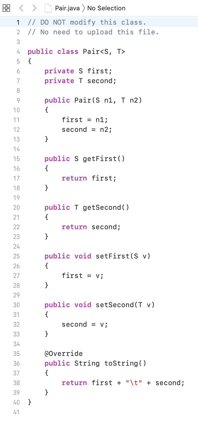 Java programming. Please help me to complete the | Chegg.com