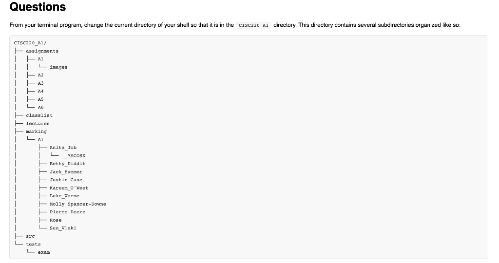 Solved Cisc220 Assignment 1 Bash Commands Redirection 6156