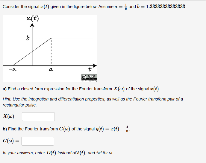Solved Consider the signal r(t) given in the figure below. | Chegg.com