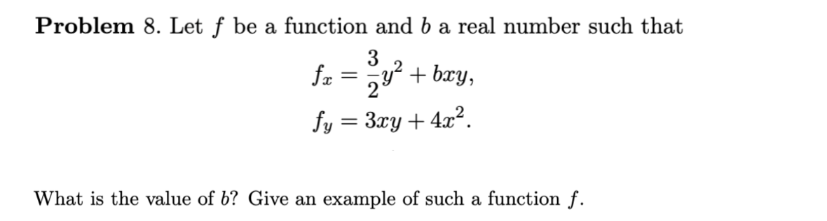 Solved Problem 8 . Let f be a function and b a real number | Chegg.com