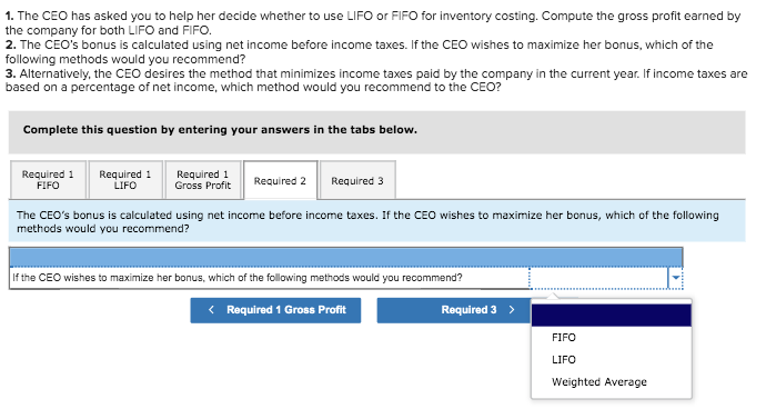 Solved 1. The CEO has asked you to help her decide whether | Chegg.com