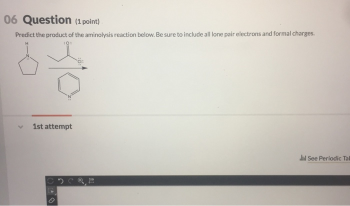 Solved 06 Question (1 point) Predict the product of the | Chegg.com