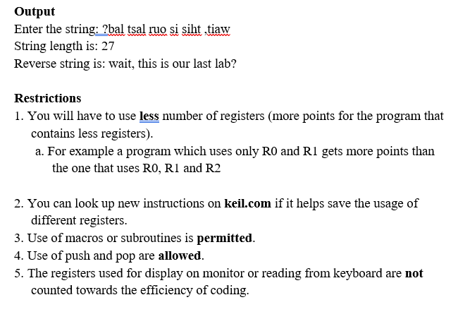 Solved Please solve this with assembly code use cortex-A | Chegg.com