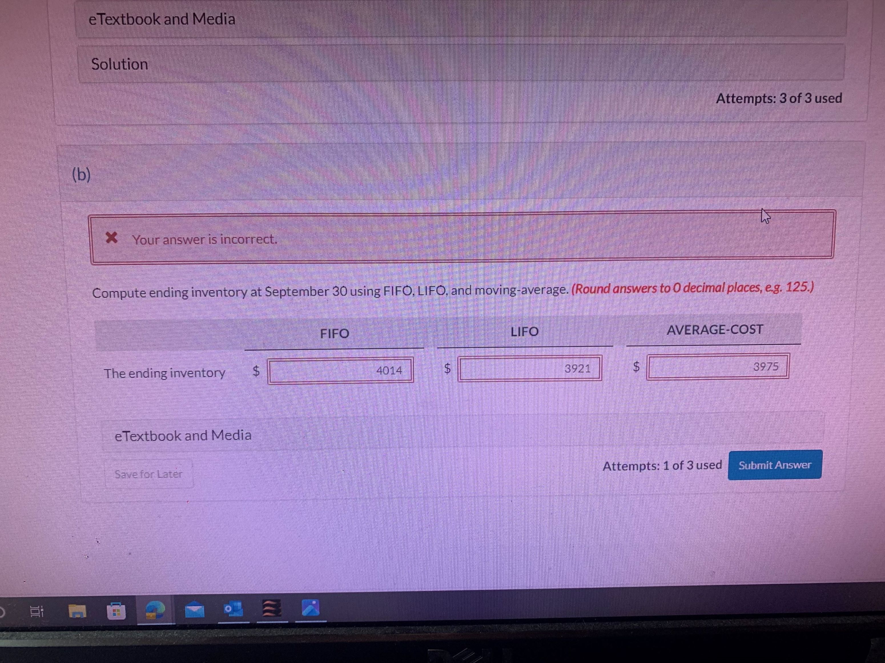 Solved Question 5 of 10 1.43/10 View Policies Show Attempt | Chegg.com