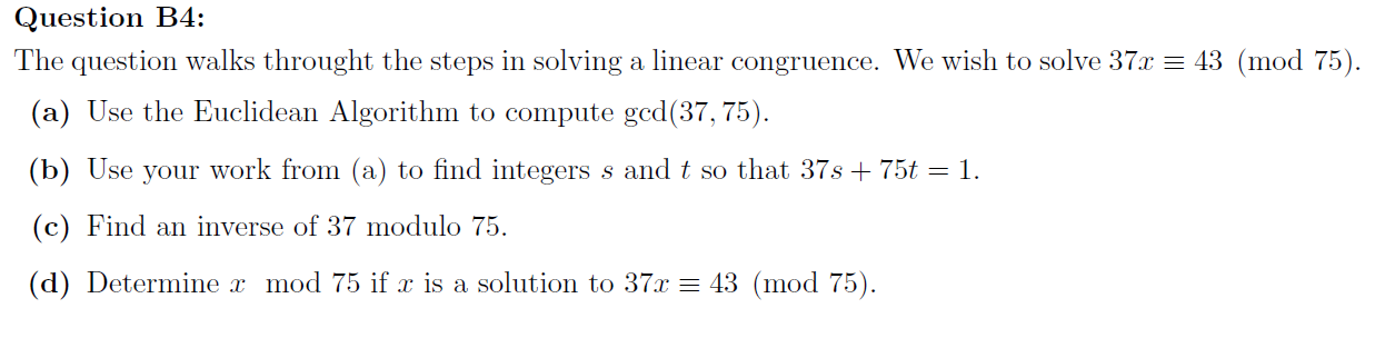 Solved The question walks throught the steps in solving a | Chegg.com