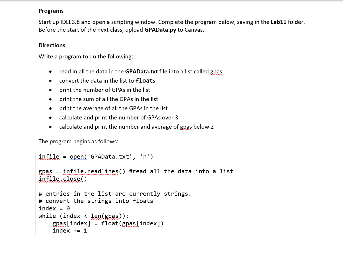 Solved Programs Start Up Idle38 And Open A Scripting 