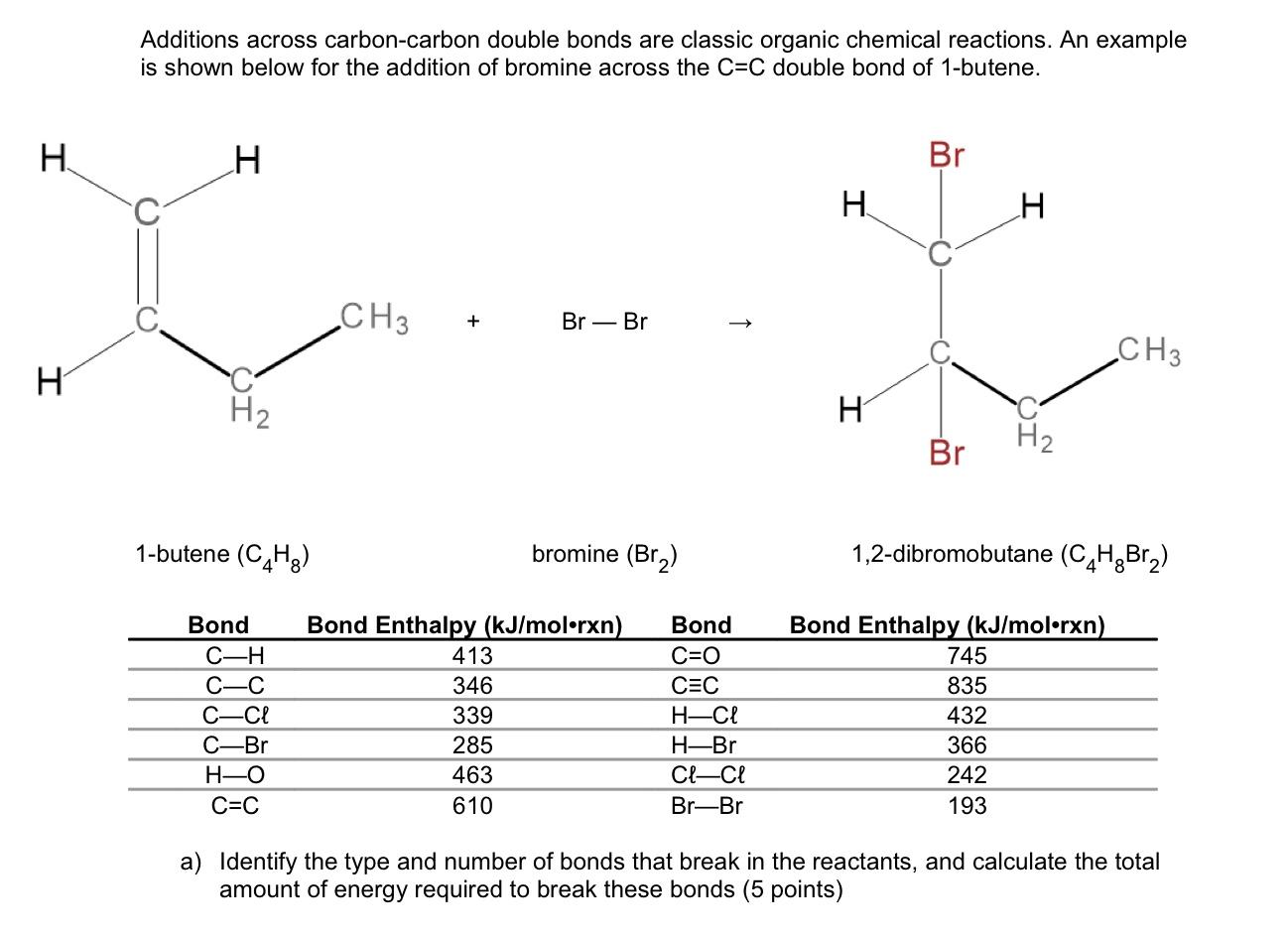 Solved Additions across carbon-carbon double bonds are | Chegg.com