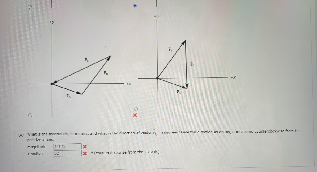 Solved Two position vectors lie in a plane. The first, | Chegg.com