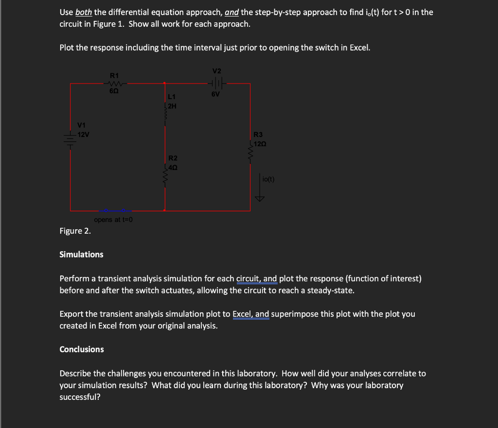 Solved Use both the differential equation approach, and the | Chegg.com