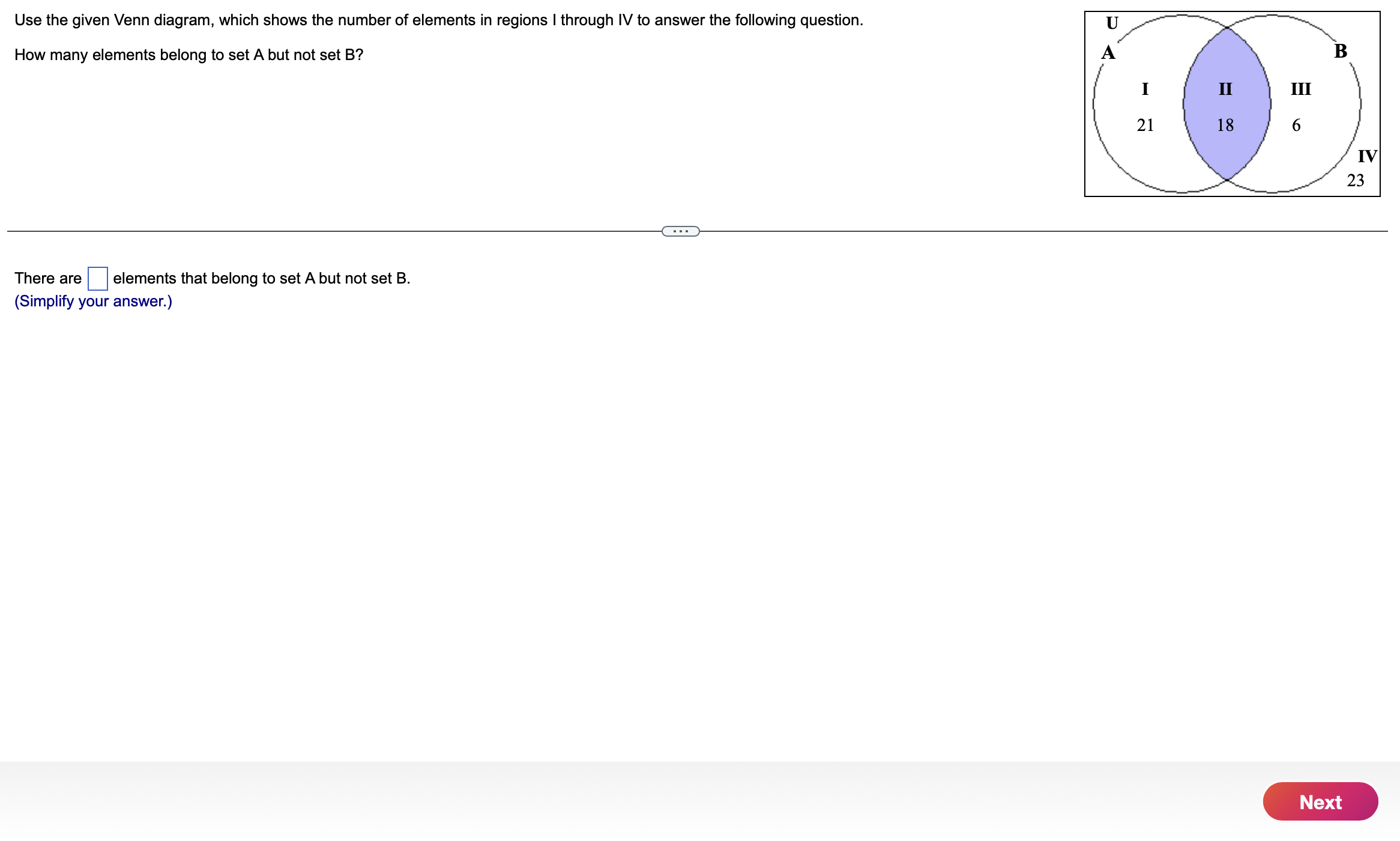 Solved Use the given Venn diagram, which shows the number of | Chegg.com