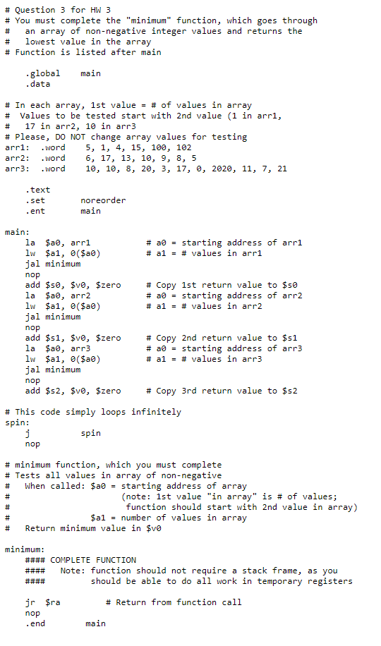 Solved Question 3 Use Mplab X Ide To Code You Must