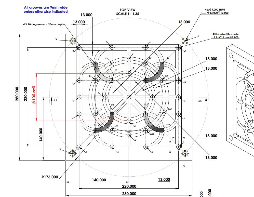 Solved CAN SOMEONE HELP ME DEVELOP A G-CODE FOR CNC IN | Chegg.com