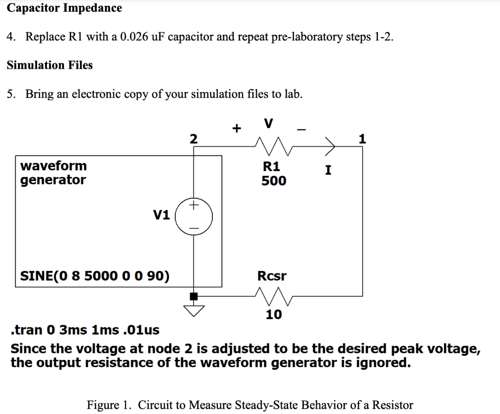 Solved Pre-Laboratory Assignment (STEPS 1-5) Resistor | Chegg.com