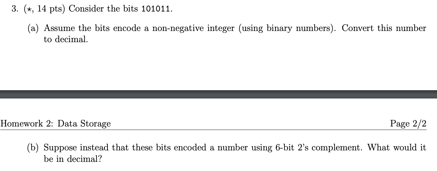Solved 3. (*, 14 pts) Consider the bits 101011. (a) Assume | Chegg.com