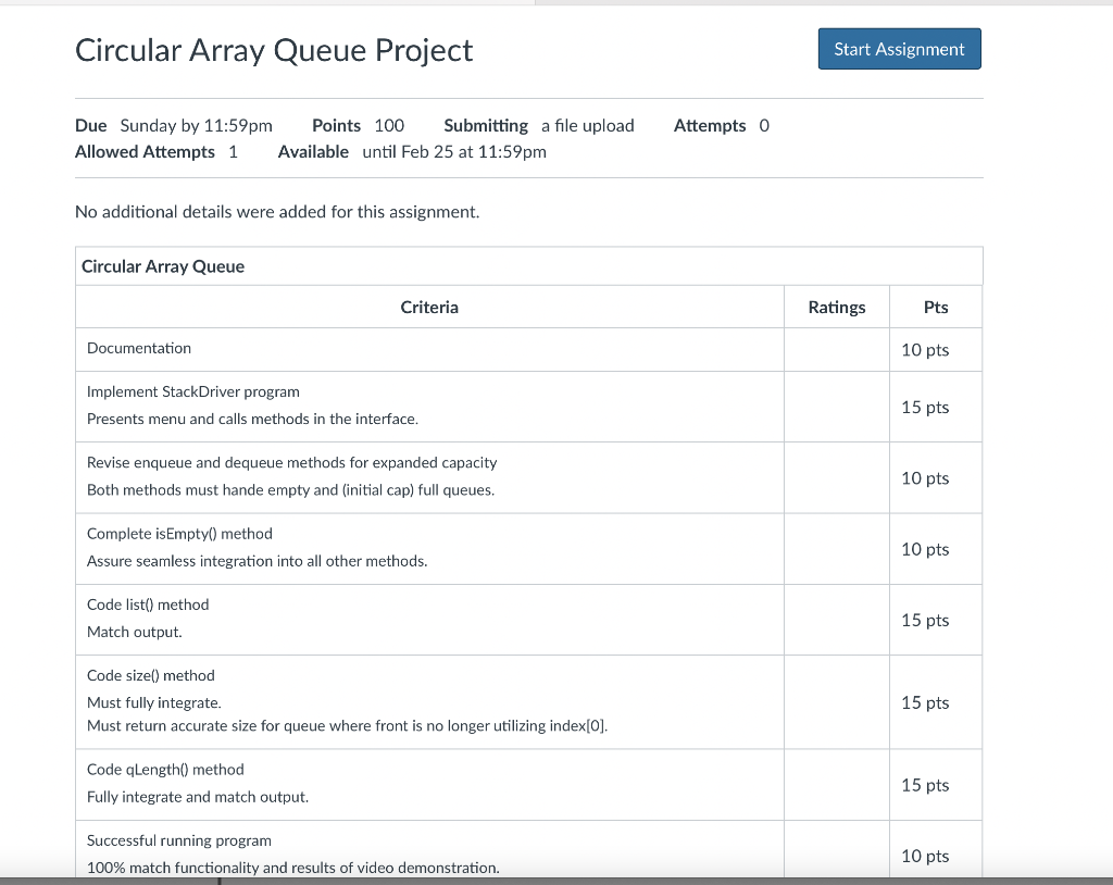 Solved #CircularArrayQueue.java package jsjf; import | Chegg.com