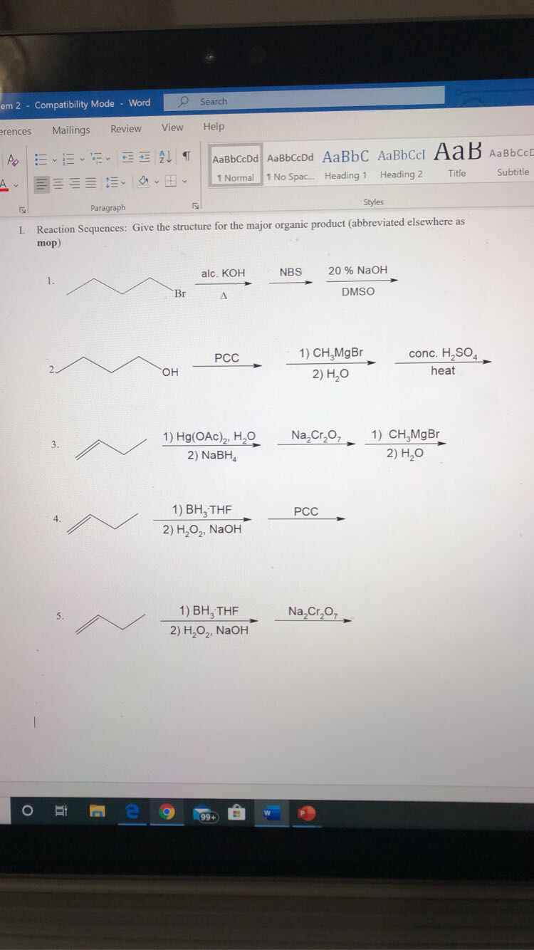 Solved O Search em 2 - Compatibility Mode - Word erences | Chegg.com