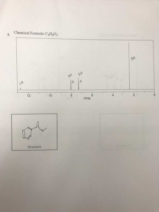 Solved Determine the structure of the compound consistent | Chegg.com