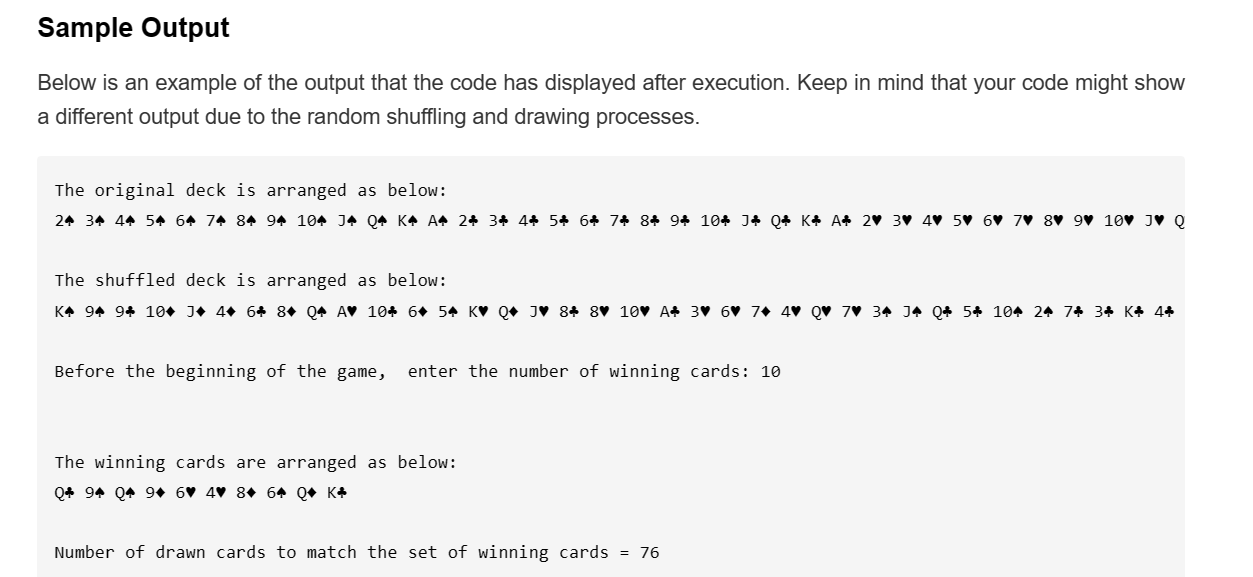 Solved Subtask C: Play the Game The following algorithm | Chegg.com