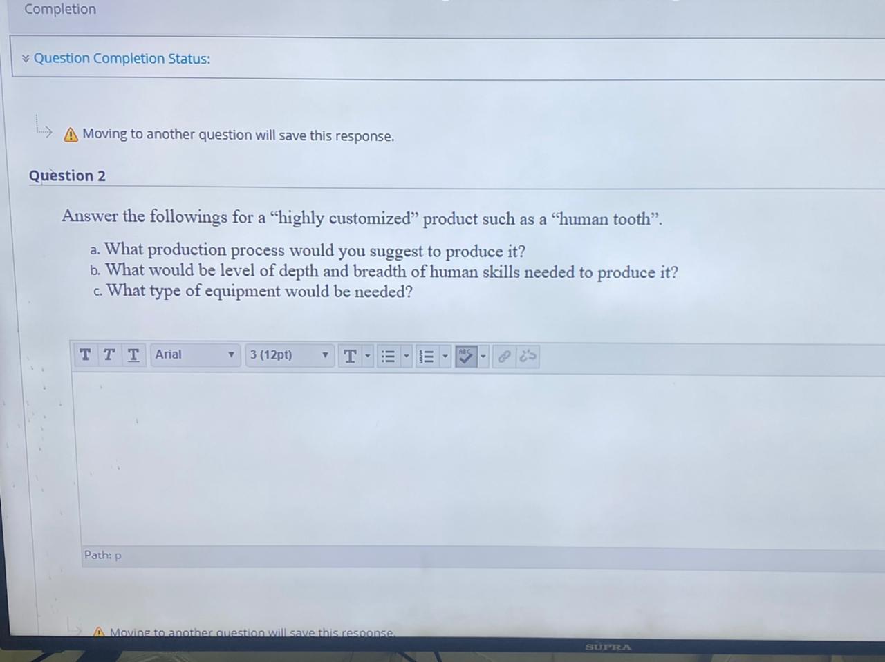 Solved Completion Question Completion Status: Moving to | Chegg.com
