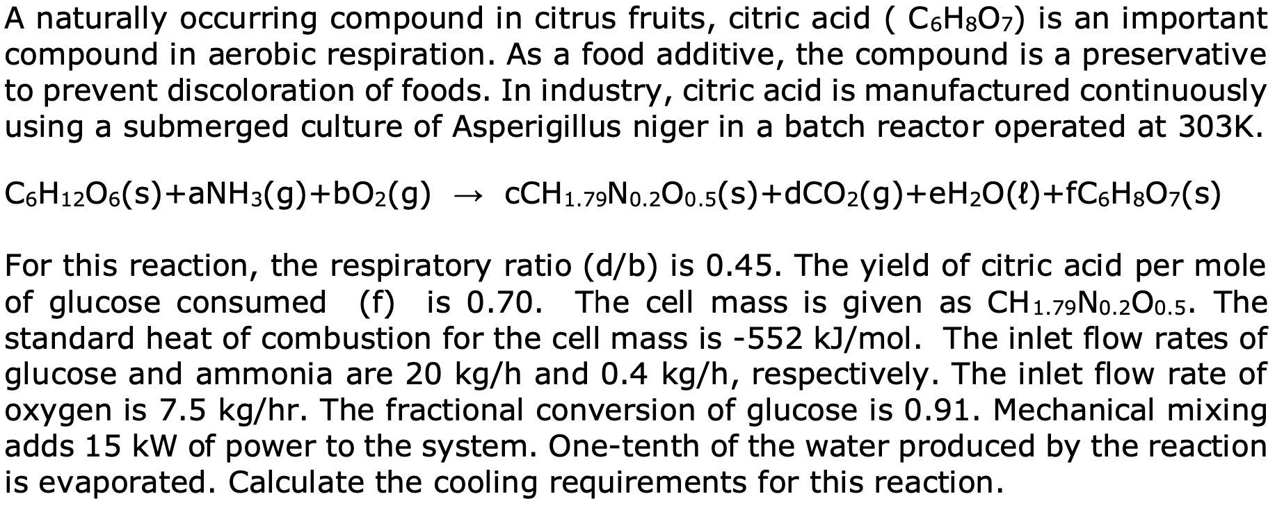 Solved A naturally occurring compound in citrus fruits, | Chegg.com