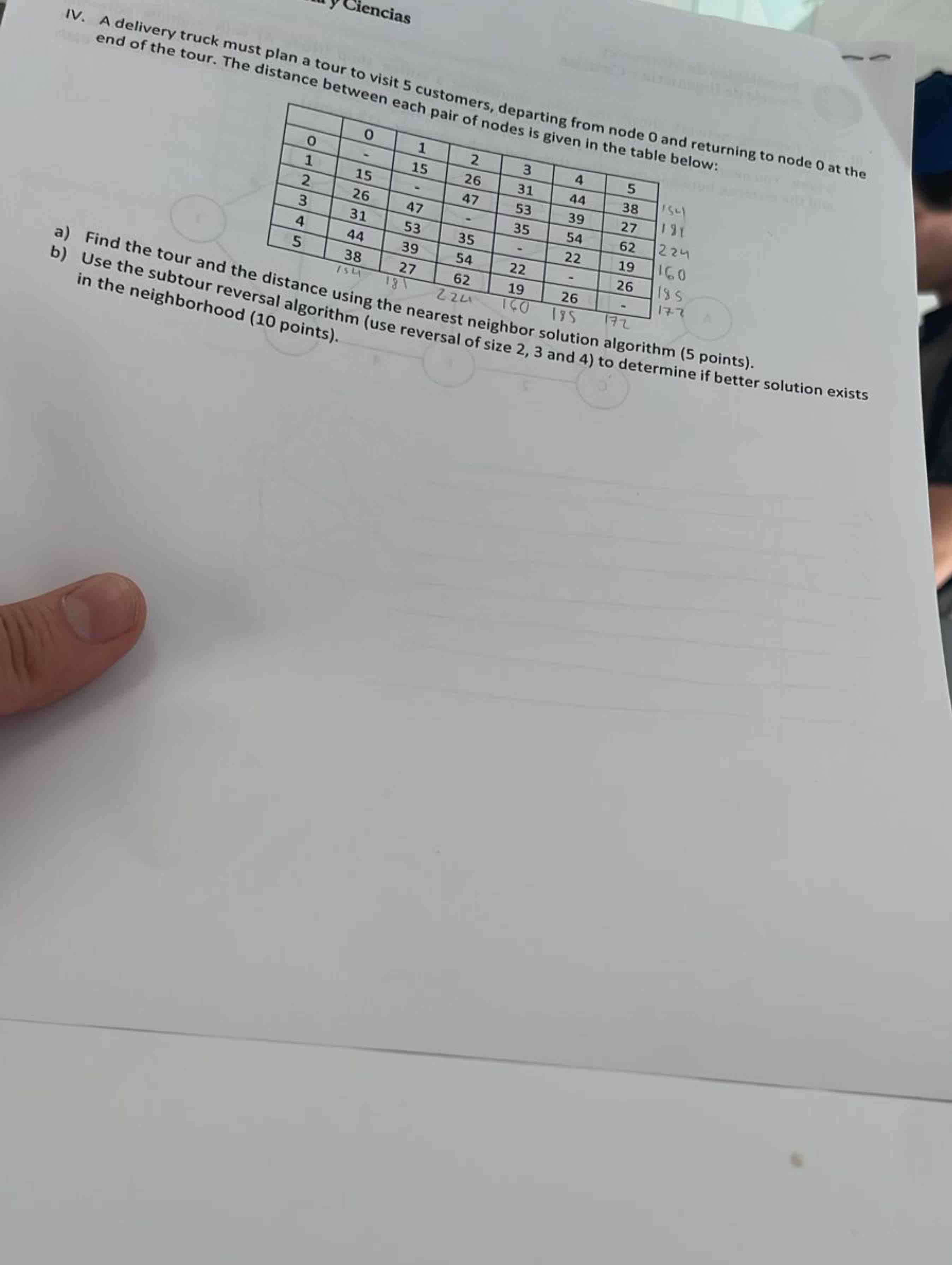 Solved b) Use the subtour reversal algorithm (use reversal | Chegg.com Solved b) Use the subtour reversal algorithm (use reversal | Chegg.com