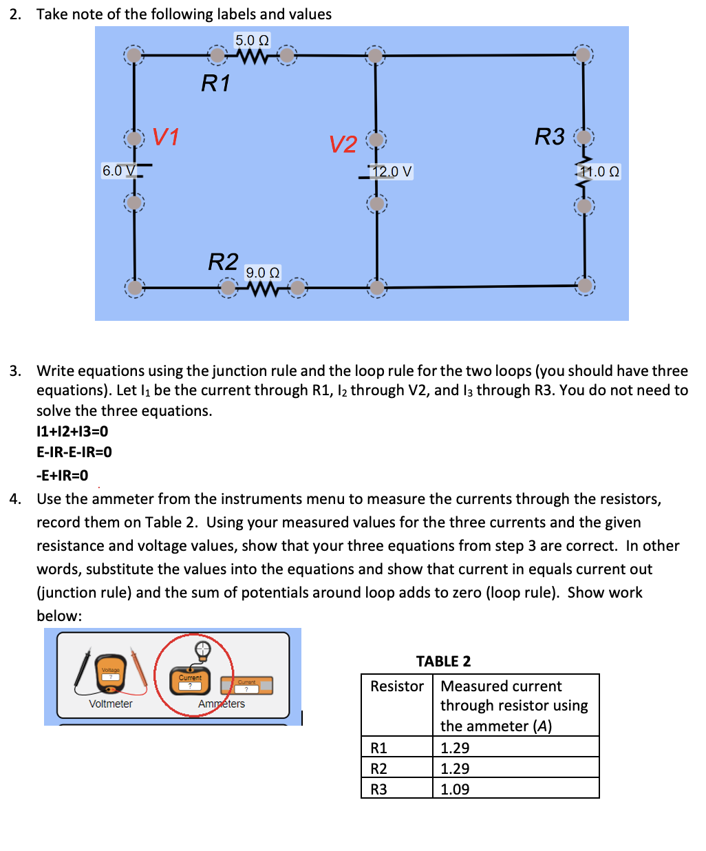 Solved 2. Take note of the following labels and values 3. | Chegg.com