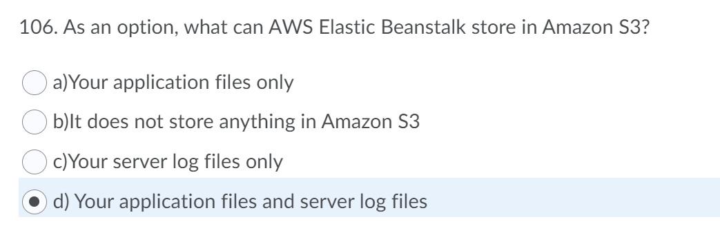 Solved 86. In DynamoDB, "the data is eventually consistent" | Chegg.com