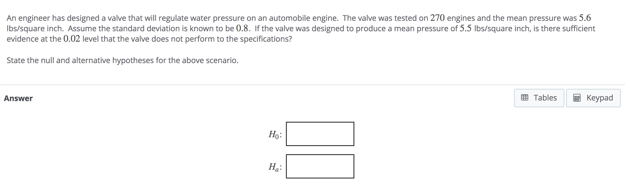 Solved An engineer has designed a valve that will regulate | Chegg.com