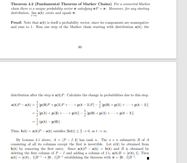 A. Consider an n vertex clique with a self-loop at | Chegg.com