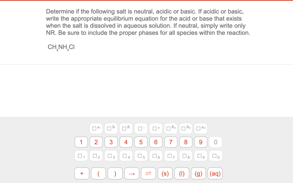 Solved Determine if the following salt is neutral, acidic or | Chegg.com Solved Determine if the following salt is neutral, acidic or | Chegg.com