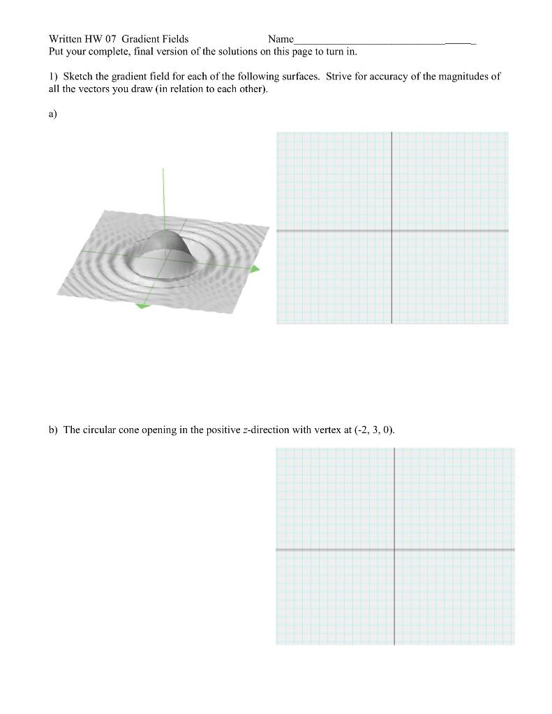 Solved CALC3 HW7 This is a Calc WS, please complete it and I | Chegg.com