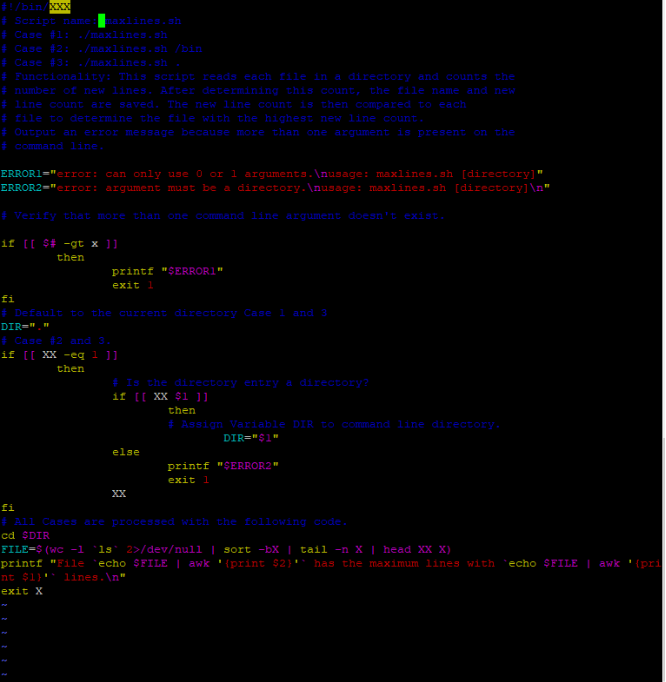 Solved Requirements: Write a script that will determine | Chegg.com